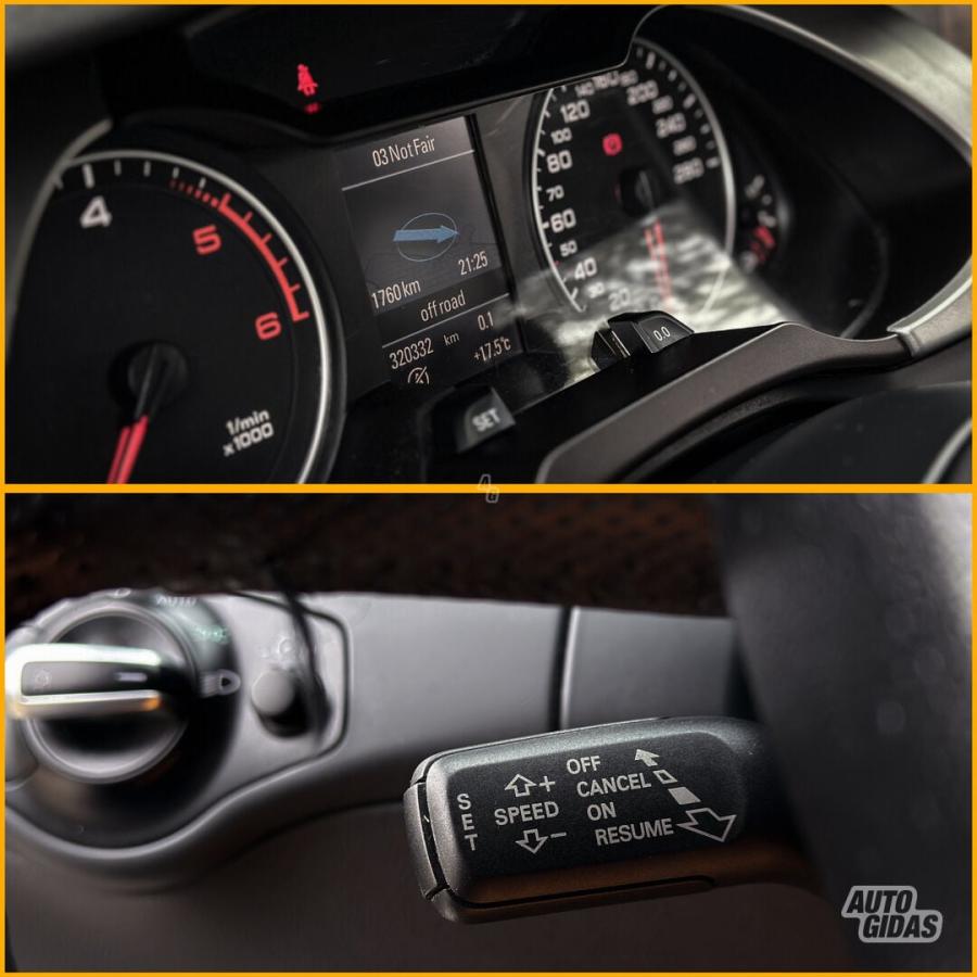 Black Audi A4 2010 in Kaunas, with an engine capacity of 2.00 L and mileage of 320 thousand km for 6850 €, photo 29 on AUTOMOTO.COM.LV