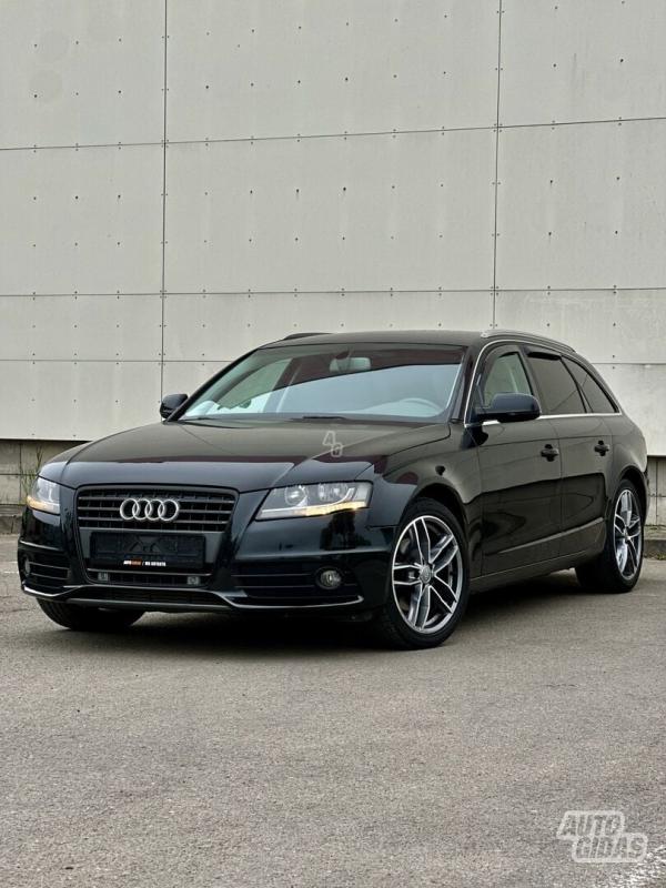 Black Audi A4 2010 in Kretinga, with an engine capacity of 2.00 L and mileage of 328 thousand km for 5450 €, photo 1 on AUTOMOTO.COM.LV