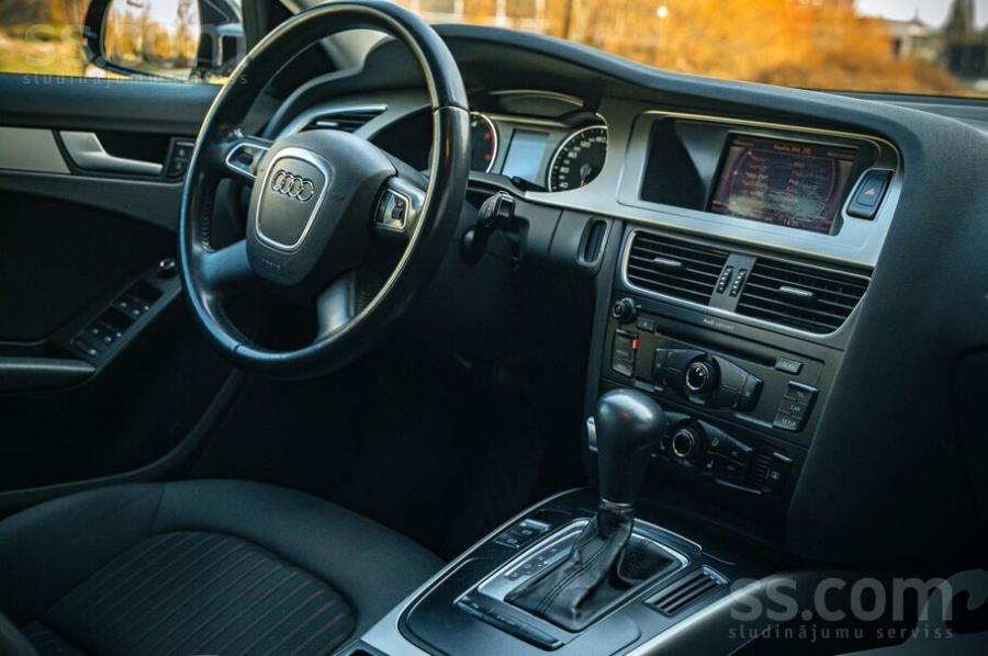 Melns Audi A4 2010 Rīga, ar dzinēja tilpumu 2.70 L un nobraukumu 0 tūkst. km par 5990 €, foto 9 vietnē AUTOMOTO.COM.LV