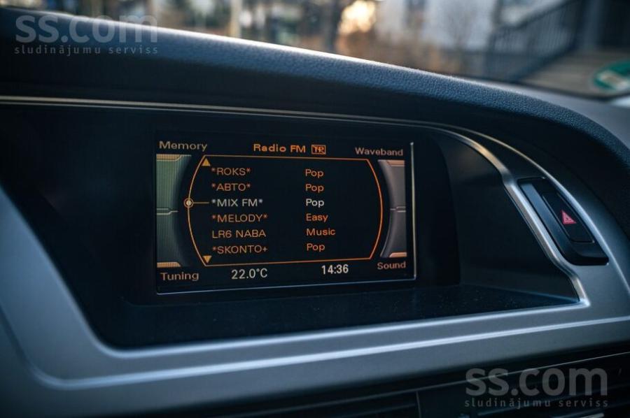 Melns Audi A4 2010 Rīga, ar dzinēja tilpumu 2.70 L un nobraukumu 0 tūkst. km par 5990 €, foto 16 vietnē AUTOMOTO.COM.LV