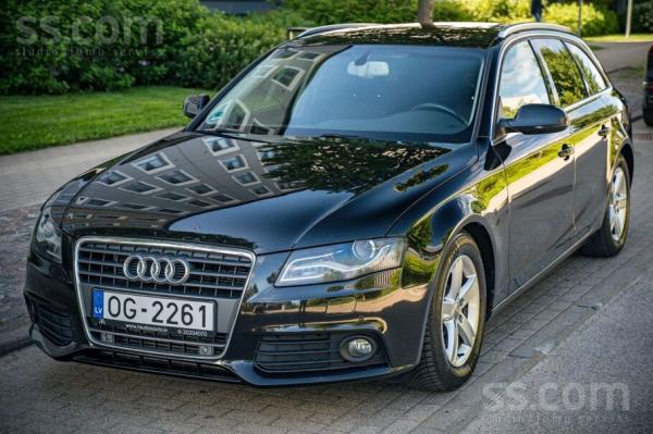 Black Audi A4 2010 in Riga, with an engine capacity of 2.70 L and mileage of 317 thousand km for 5990 €, photo 1 on AUTOMOTO.COM.LV