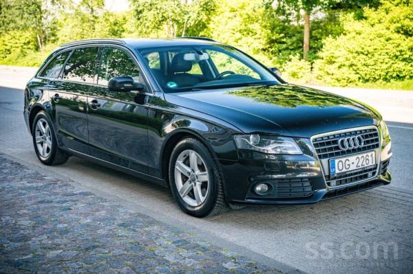Black Audi A4 2010 in Riga, with an engine capacity of 2.70 L and mileage of 317 thousand km for 5990 €, photo 3 on AUTOMOTO.COM.LV