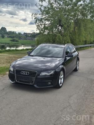 Black Audi A4 2010 in Bauska, with an engine capacity of 2.00 L and mileage of 308 thousand km for 6500 €, photo  on AUTOMOTO.COM.LV