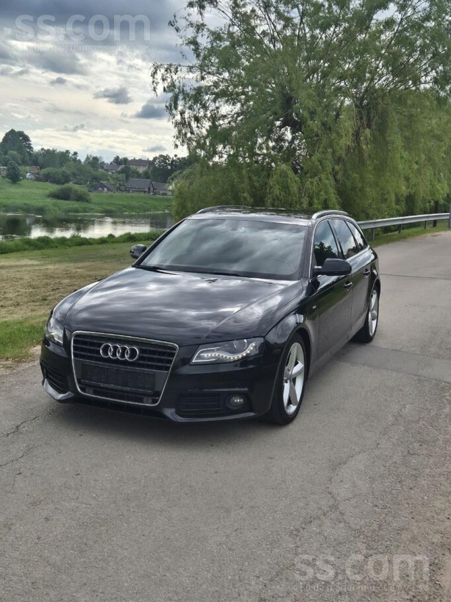 Melns Audi A4 2010 Bauska, ar dzinēja tilpumu 2.00 L un nobraukumu 308 tūkst. km par 6500 €, foto 1 vietnē AUTOMOTO.COM.LV