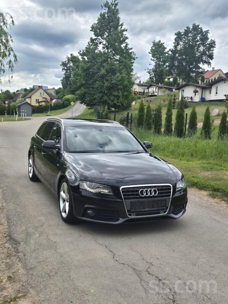 Melns Audi A4 2010 Bauska, ar dzinēja tilpumu 2.00 L un nobraukumu 308 tūkst. km par 6500 €, foto 3 vietnē AUTOMOTO.COM.LV