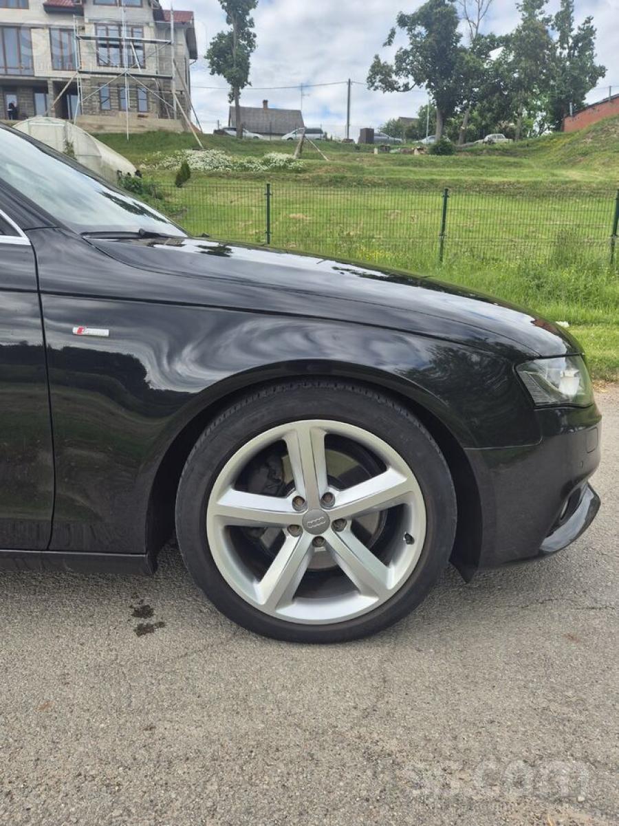 Melns Audi A4 2010 Bauska, ar dzinēja tilpumu 2.00 L un nobraukumu 308 tūkst. km par 6500 €, foto 6 vietnē AUTOMOTO.COM.LV