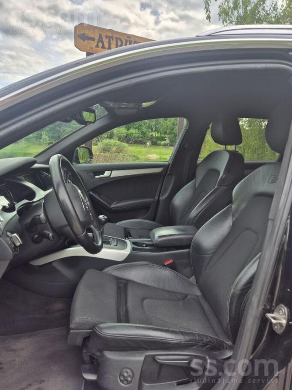 Black Audi A4 2010 in Bauska, with an engine capacity of 2.00 L and mileage of 308 thousand km for 6500 €, photo 6 on AUTOMOTO.COM.LV