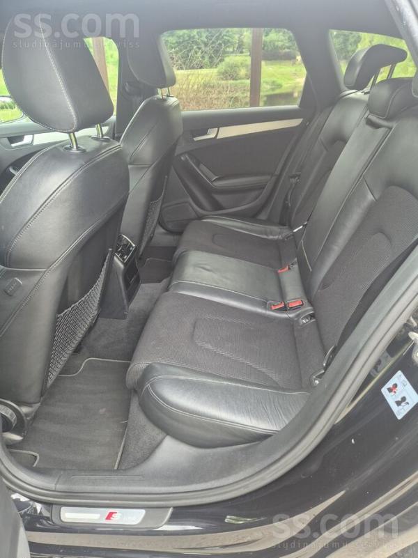Black Audi A4 2010 in Bauska, with an engine capacity of 2.00 L and mileage of 308 thousand km for 6500 €, photo 8 on AUTOMOTO.COM.LV