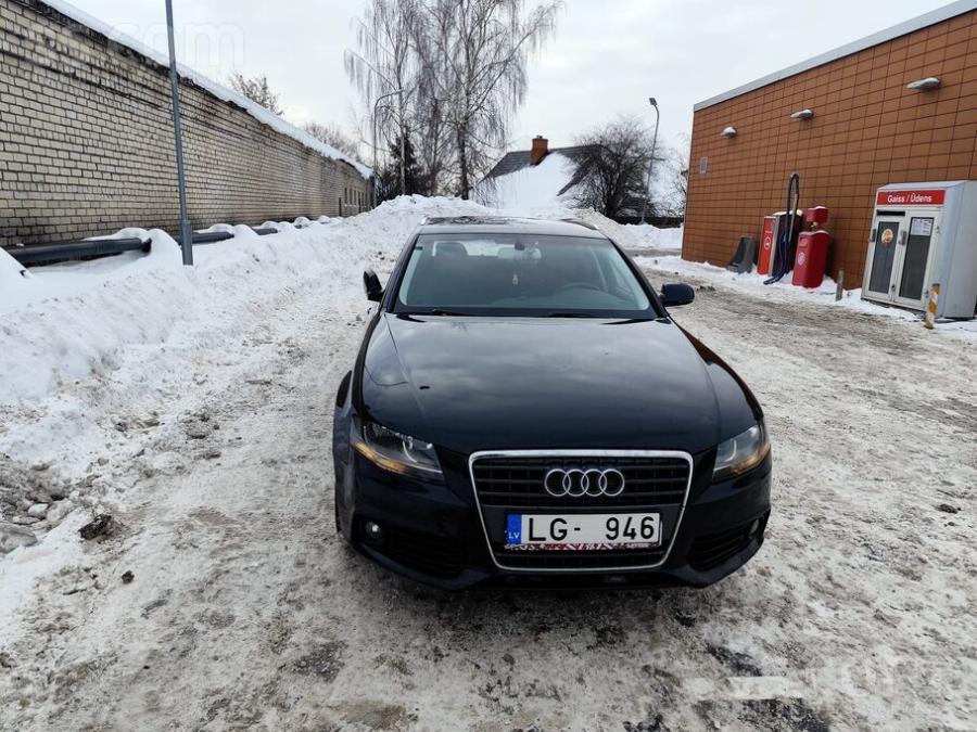 Melns Audi A4 2010 Bauska, ar dzinēja tilpumu 2.00 L un nobraukumu 333 tūkst. km par 5750 €, foto 3 vietnē AUTOMOTO.COM.LV