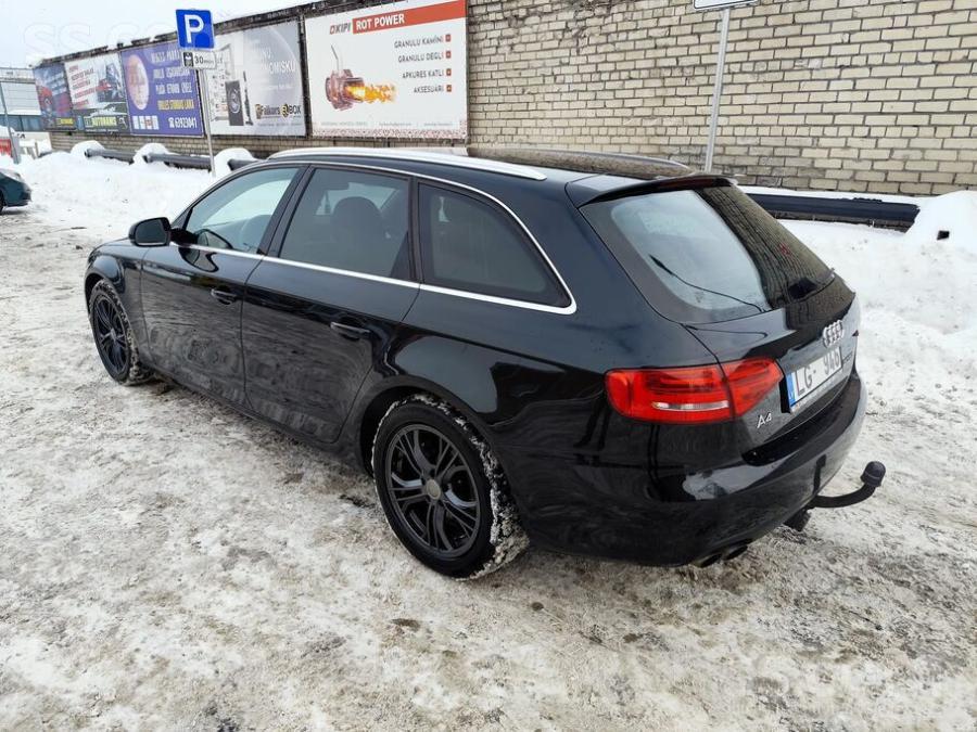 Melns Audi A4 2010 Bauska, ar dzinēja tilpumu 2.00 L un nobraukumu 333 tūkst. km par 5750 €, foto 5 vietnē AUTOMOTO.COM.LV