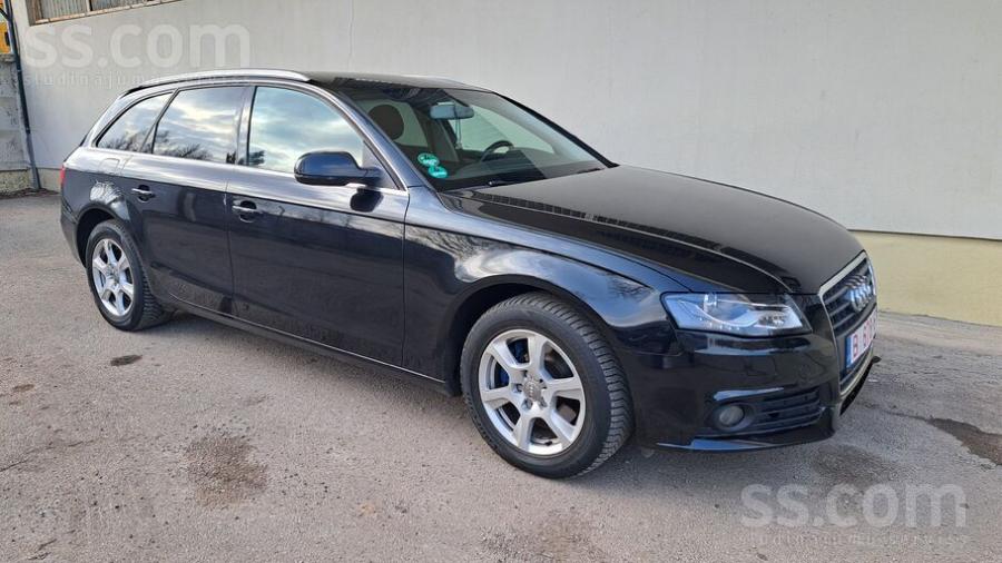 Black Audi A4 2010 in Ogre, with an engine capacity of 1.80 L and mileage of 281 thousand km for 5150 €, photo 1 on AUTOMOTO.COM.LV