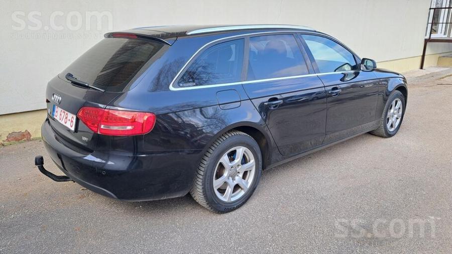 Black Audi A4 2010 in Ogre, with an engine capacity of 1.80 L and mileage of 281 thousand km for 5150 €, photo 3 on AUTOMOTO.COM.LV