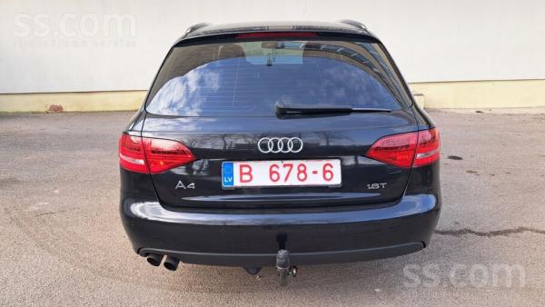 Black Audi A4 2010 in Ogre, with an engine capacity of 1.80 L and mileage of 281 thousand km for 5150 €, photo 7 on AUTOMOTO.COM.LV