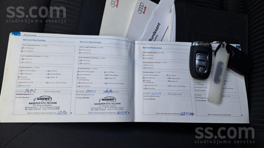 Black Audi A4 2010 in Ogre, with an engine capacity of 1.80 L and mileage of 281 thousand km for 5150 €, photo 30 on AUTOMOTO.COM.LV