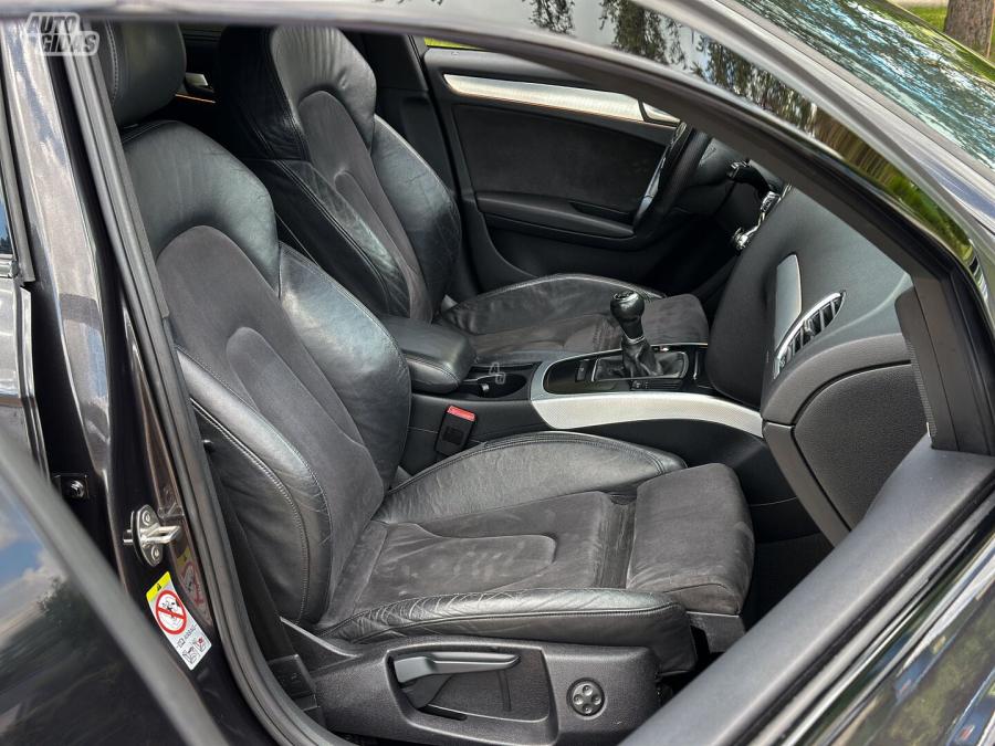 Melns Audi A4 2010 Kauņa, ar dzinēja tilpumu 2.00 L un nobraukumu 263 tūkst. km par 6650 €, foto 29 vietnē AUTOMOTO.COM.LV