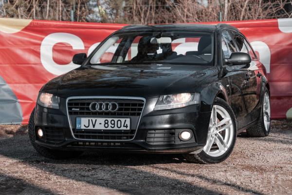Melns Audi A4 2010 Rīga, ar dzinēja tilpumu 2.00 L un nobraukumu 380 tūkst. km par 5000 €, foto 1 vietnē AUTOMOTO.COM.LV
