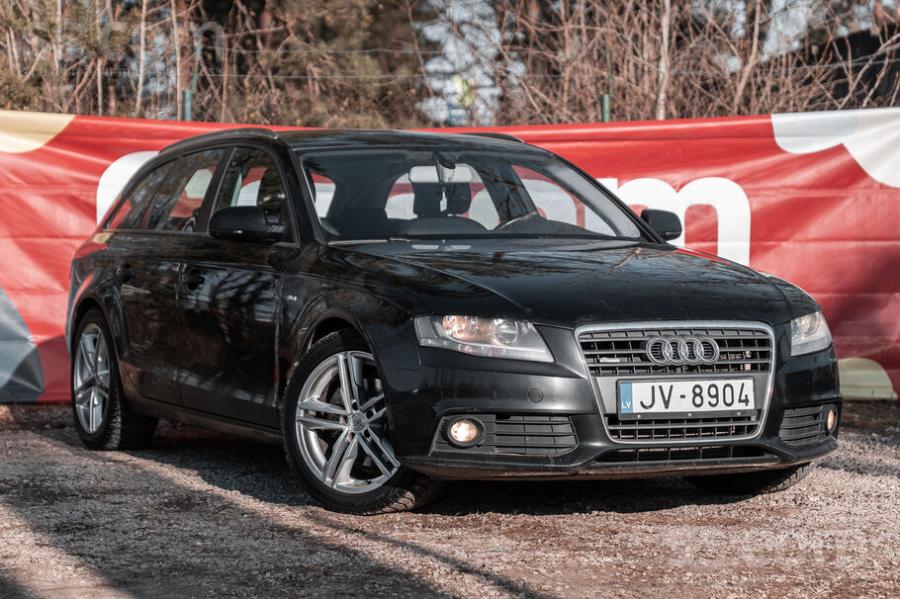 Melns Audi A4 2010 Rīga, ar dzinēja tilpumu 2.00 L un nobraukumu 380 tūkst. km par 5000 €, foto 3 vietnē AUTOMOTO.COM.LV