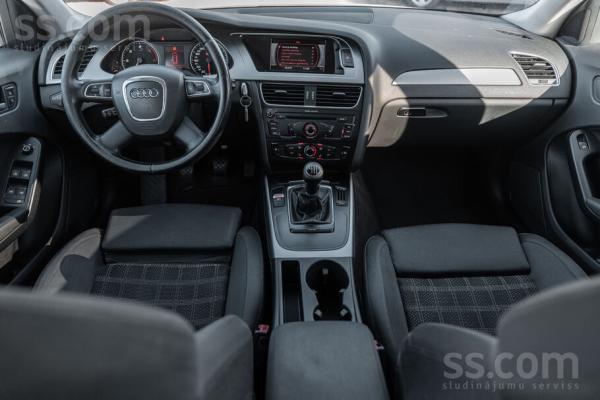 Melns Audi A4 2010 Rīga, ar dzinēja tilpumu 2.00 L un nobraukumu 380 tūkst. km par 5000 €, foto 5 vietnē AUTOMOTO.COM.LV