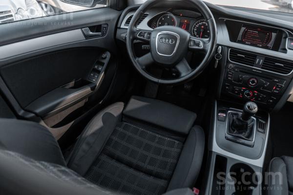 Melns Audi A4 2010 Rīga, ar dzinēja tilpumu 2.00 L un nobraukumu 380 tūkst. km par 5000 €, foto 6 vietnē AUTOMOTO.COM.LV