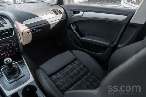 Melns Audi A4 2010 Rīga, ar dzinēja tilpumu 2.00 L un nobraukumu 380 tūkst. km par 5000 €, foto 7 vietnē AUTOMOTO.COM.LV