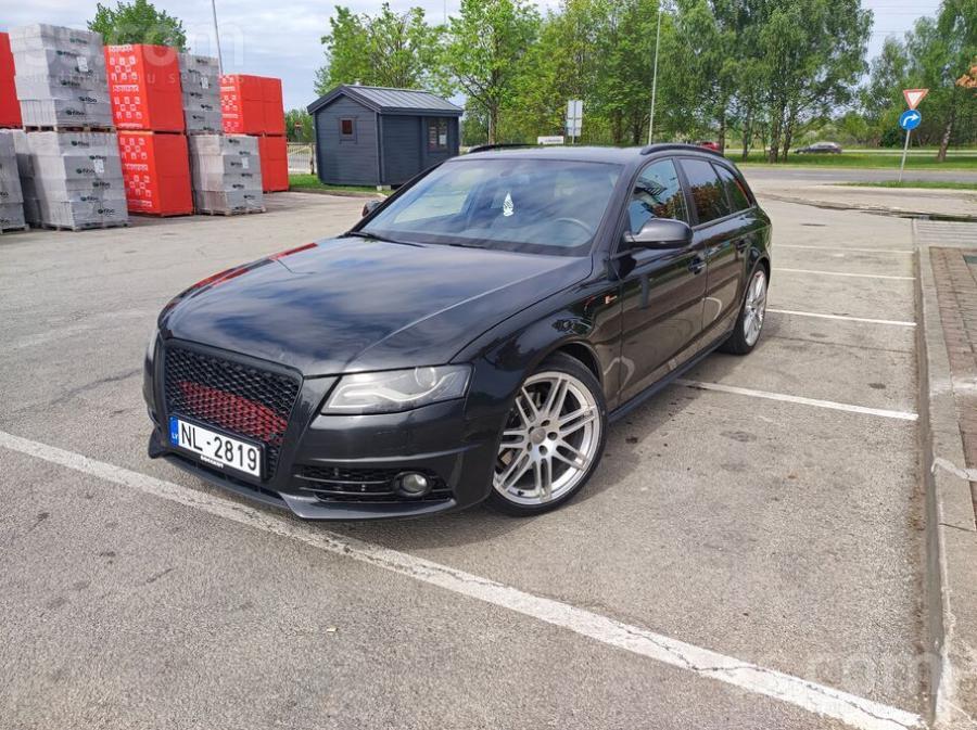 Melns Audi A4 2010 Rīga, ar dzinēja tilpumu 3.00 L un nobraukumu 340 tūkst. km par 7000 €, foto 1 vietnē AUTOMOTO.COM.LV