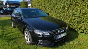 Black Audi A4 2010 in Tartu, with an engine capacity of 2.00 L and mileage of 297 thousand km for 5000 €, photo  on AUTOMOTO.COM.LV
