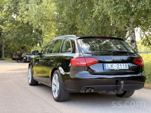 Black Audi A4 2010 in Riga, with an engine capacity of 2.00 L and mileage of 235 thousand km for 6199 €, photo 4 on AUTOMOTO.COM.LV