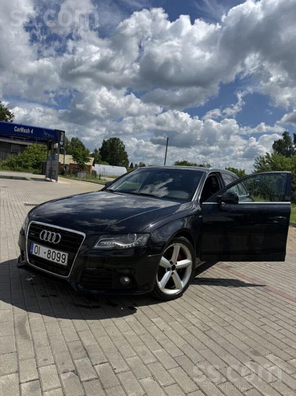 Black Audi A4 2010 in Rezekne, with an engine capacity of 3.00 L and mileage of 385 thousand km for 5750 €, photo 1 on AUTOMOTO.COM.LV