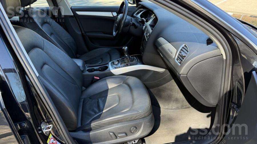 Melns Audi A4 2010 Jūrmala, ar dzinēja tilpumu 2.00 L un nobraukumu 0 tūkst. km par 7550 €, foto 20 vietnē AUTOMOTO.COM.LV