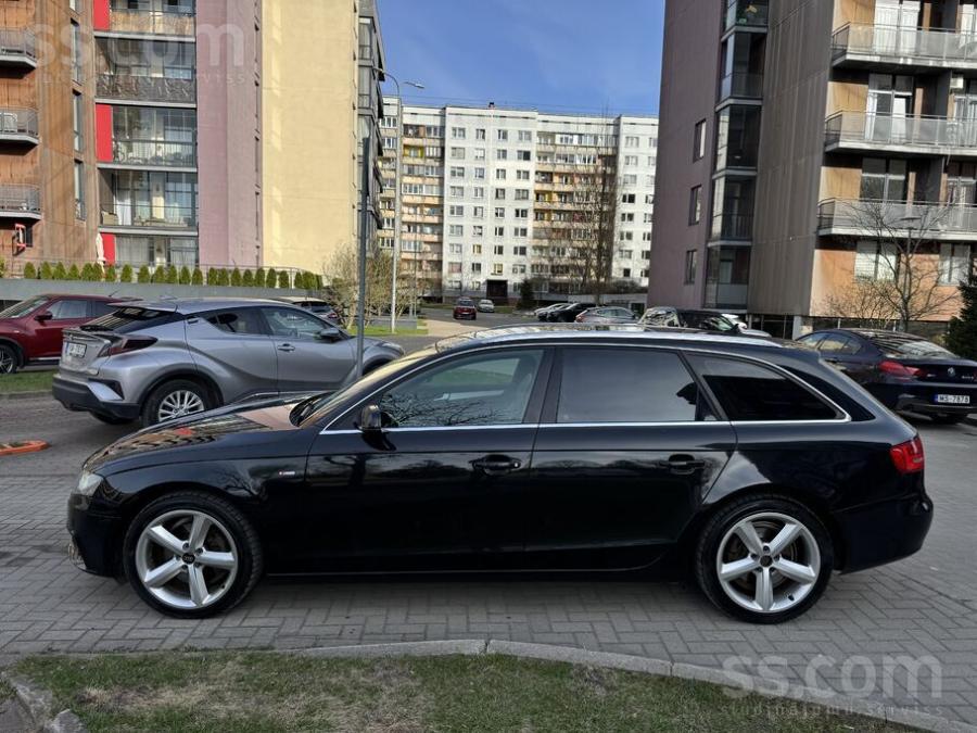 Black Audi A4 2010 in Riga, with an engine capacity of 2.00 L and mileage of 374 thousand km for 4990 €, photo 4 on AUTOMOTO.COM.LV