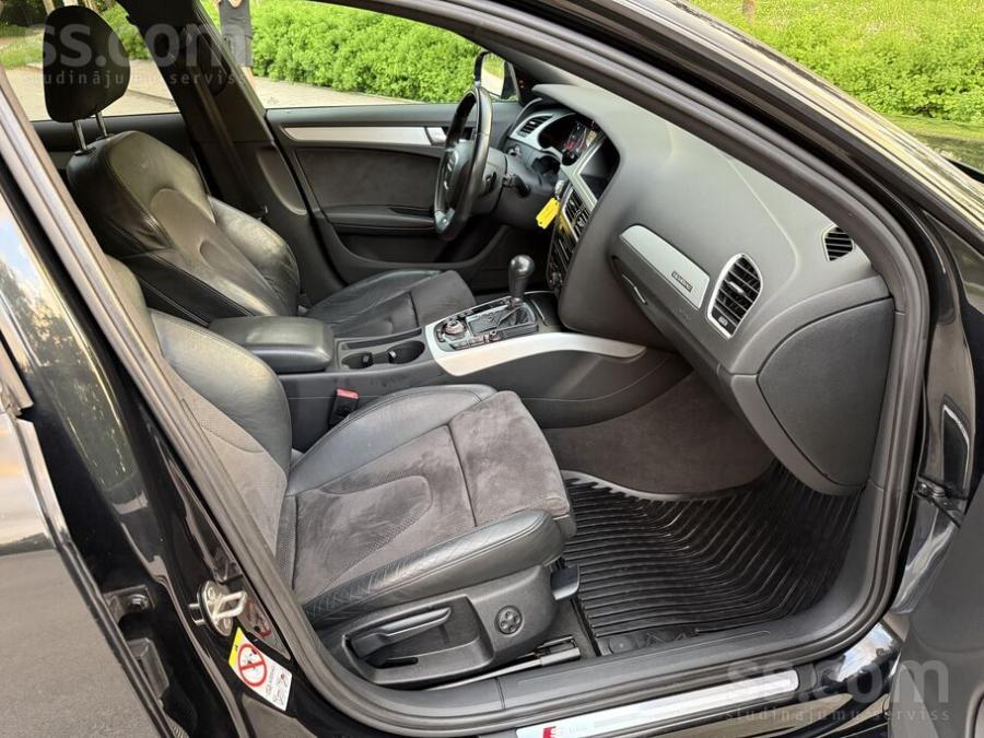 Melns Audi A4 2010 Jūrmala, ar dzinēja tilpumu 3.00 L un nobraukumu 251 tūkst. km par 7350 €, foto 19 vietnē AUTOMOTO.COM.LV