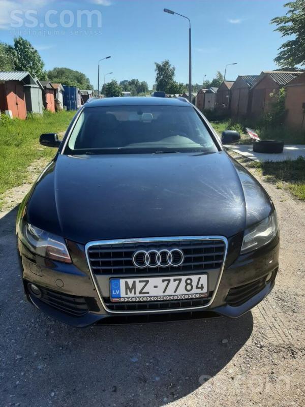 Black Audi A4 2010 in Liepaja, with an engine capacity of 2.00 L and mileage of 240 thousand km for 5100 €, photo 6 on AUTOMOTO.COM.LV