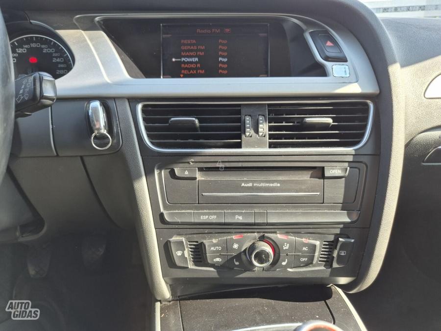 Black Audi A4 2010 in Kaunas, with an engine capacity of 2.00 L and mileage of 391 thousand km for 1900 €, photo 16 on AUTOMOTO.COM.LV