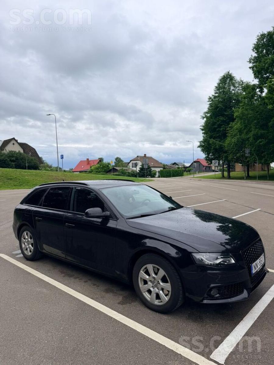 Black Audi A4 2010 in Riga, with an engine capacity of 1.80 L and mileage of 182 thousand km for 5750 €, photo 1 on AUTOMOTO.COM.LV