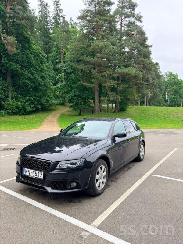 Black Audi A4 2010 in Riga, with an engine capacity of 1.80 L and mileage of 182 thousand km for 5750 €, photo 2 on AUTOMOTO.COM.LV