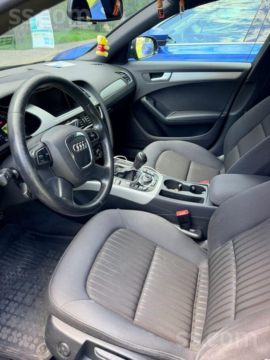 Black Audi A4 2010 in Riga, with an engine capacity of 1.80 L and mileage of 182 thousand km for 5750 €, photo 6 on AUTOMOTO.COM.LV