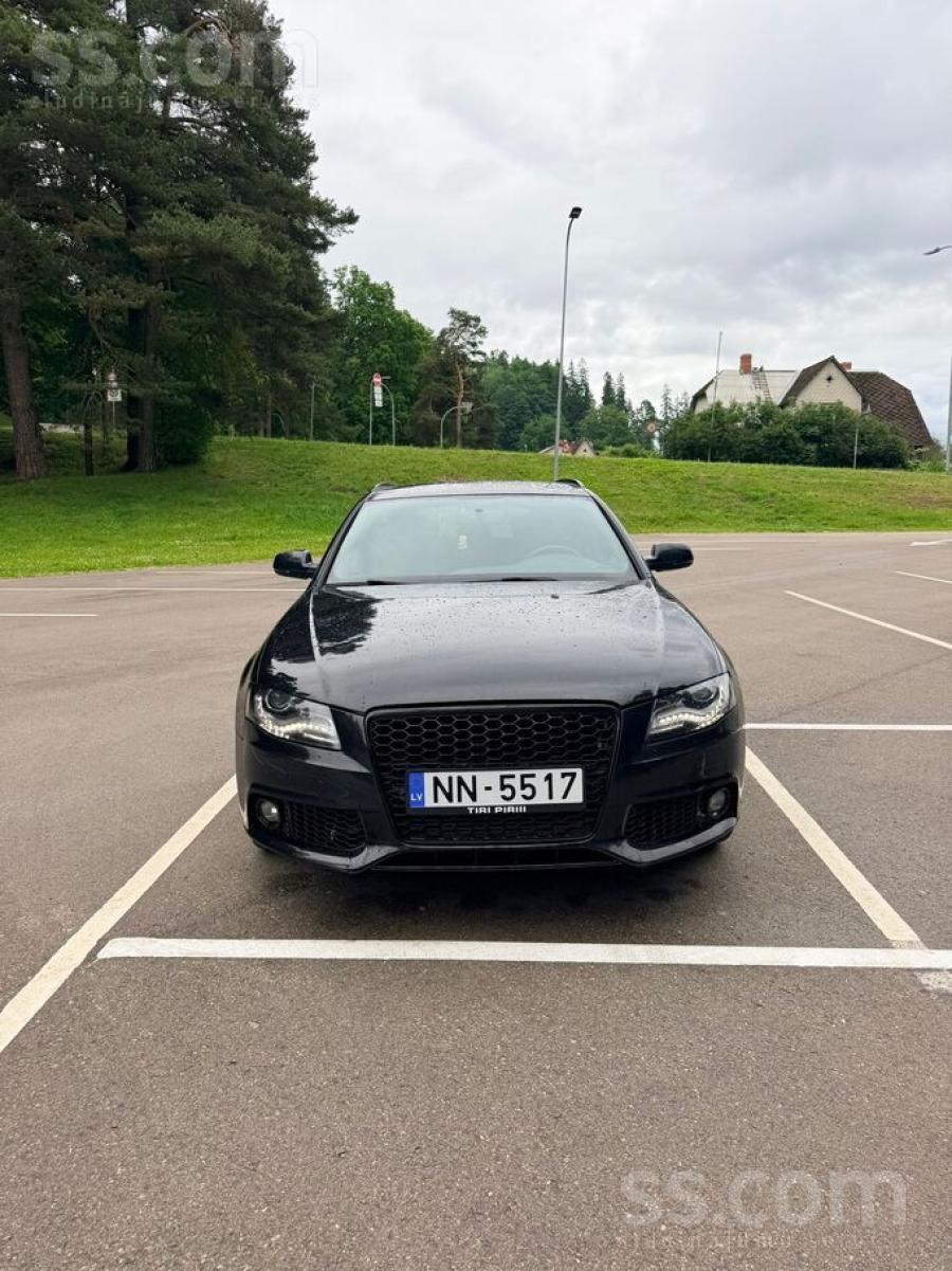 Black Audi A4 2010 in Riga, with an engine capacity of 1.80 L and mileage of 182 thousand km for 5750 €, photo 8 on AUTOMOTO.COM.LV