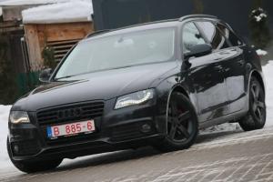 Black Audi A4 2010 in Riga, with an engine capacity of 2.00 L and mileage of 340 thousand km for 4490 €, photo  on AUTOMOTO.COM.LV