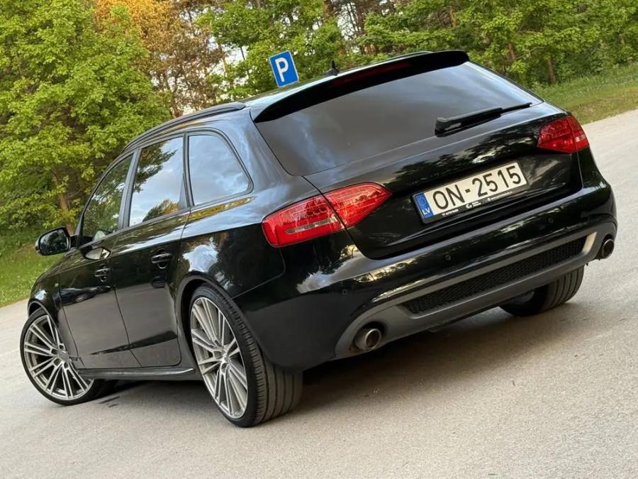 Black Audi A4 2010 in Jurmala, with an engine capacity of 3.00 L and mileage of 251 thousand km for 5350 €, photo 16 on AUTOMOTO.COM.LV