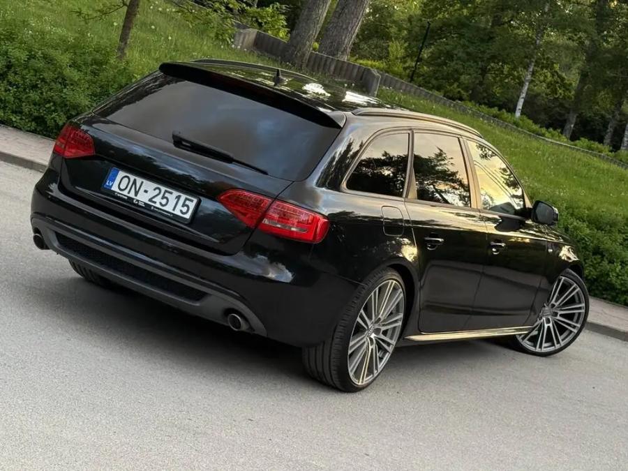 Black Audi A4 2010 in Jurmala, with an engine capacity of 3.00 L and mileage of 251 thousand km for 5350 €, photo 17 on AUTOMOTO.COM.LV
