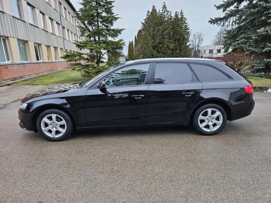 Black Audi A4 2010 in Jekabpils, with an engine capacity of 2.00 L and mileage of 343 thousand km for 6190 €, photo 13 on AUTOMOTO.COM.LV