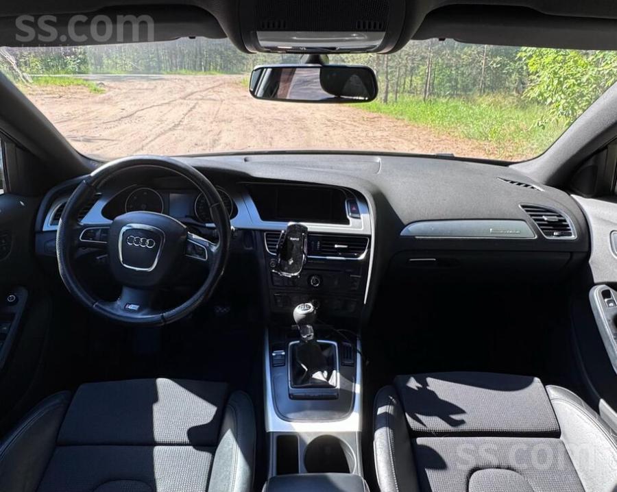 Melns Audi A4 2010 Rīga, ar dzinēja tilpumu 2.00 L un nobraukumu 360 tūkst. km par 5500 €, foto 8 vietnē AUTOMOTO.COM.LV