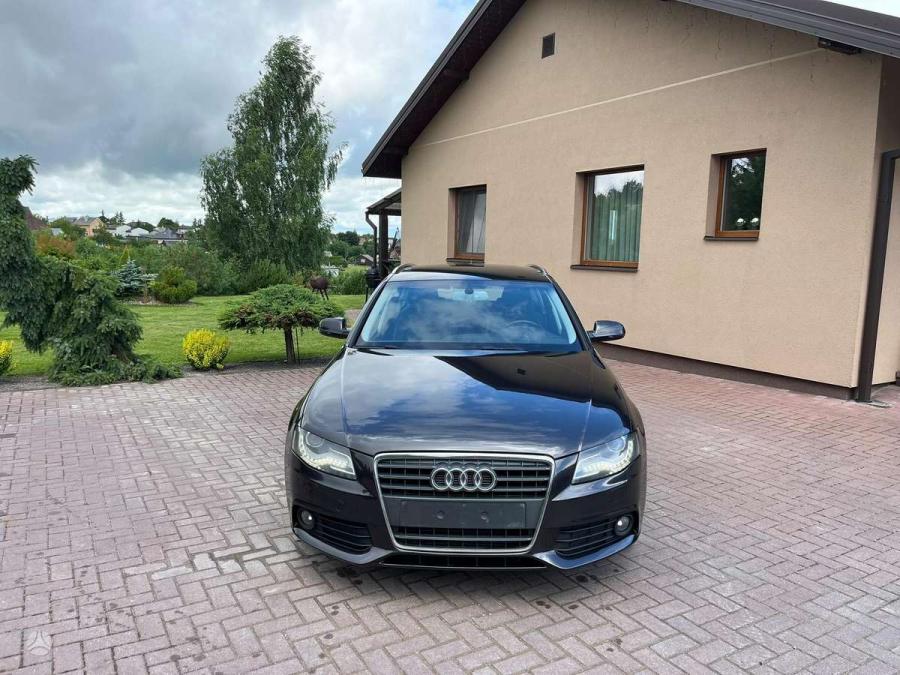 Black Audi A4 2010 in Utena, with an engine capacity of 1.97 L and mileage of 264 thousand km for 5650 €, photo 9 on AUTOMOTO.COM.LV