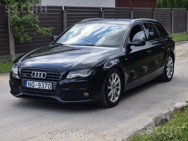 Black Audi A4 2010 in Riga, with an engine capacity of 2.00 L and mileage of 360 thousand km for 4950 €, photo 1 on AUTOMOTO.COM.LV