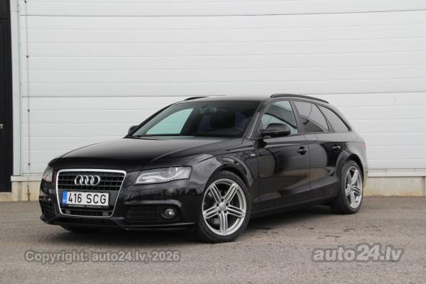 Black Audi A4 2010 in Tartu, with an engine capacity of 2.00 L and mileage of 280 thousand km for 5900 €, photo 1 on AUTOMOTO.COM.LV