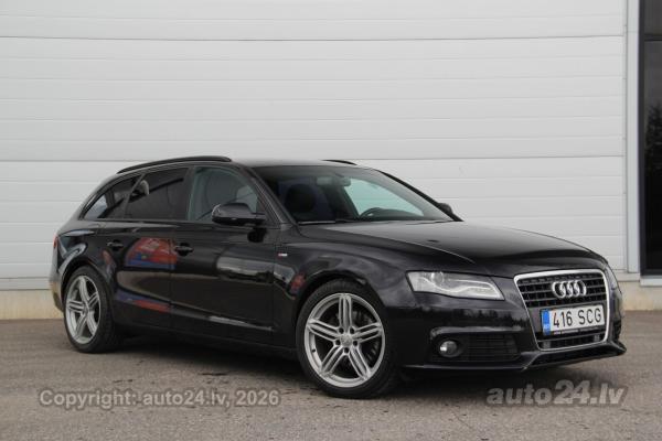 Black Audi A4 2010 in Tartu, with an engine capacity of 2.00 L and mileage of 280 thousand km for 5900 €, photo 2 on AUTOMOTO.COM.LV