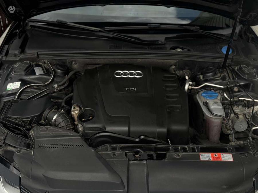 Black Audi A4 2010 in Marijampole, with an engine capacity of 1.97 L and mileage of 289 thousand km for 4300 €, photo 14 on AUTOMOTO.COM.LV