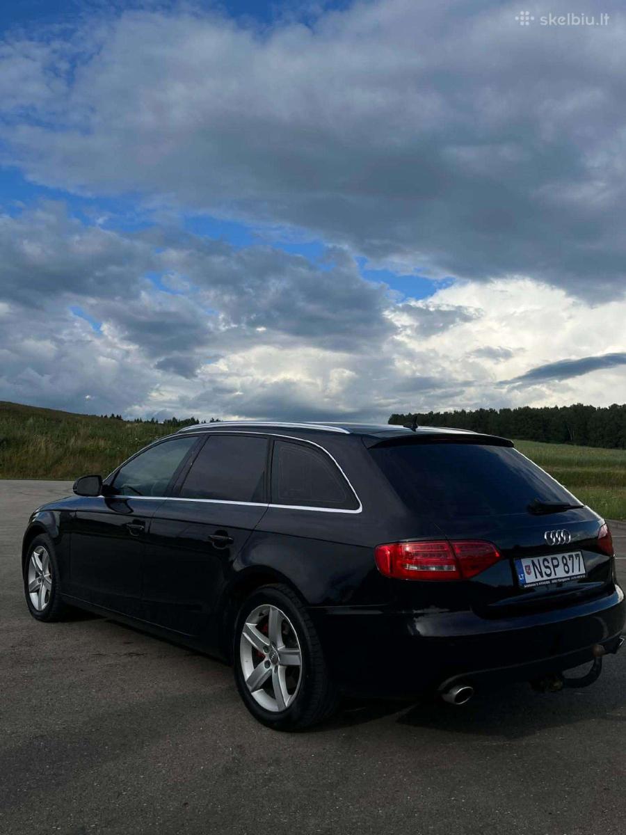Black Audi A4 2010 in Kelme, with an engine capacity of 2.70 L and mileage of 375 thousand km for 6500 €, photo 4 on AUTOMOTO.COM.LV