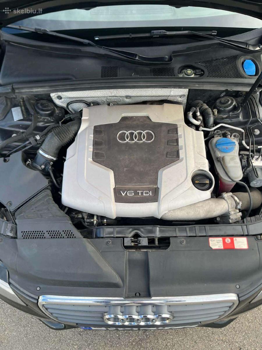 Black Audi A4 2010 in Kelme, with an engine capacity of 2.70 L and mileage of 375 thousand km for 6500 €, photo 10 on AUTOMOTO.COM.LV