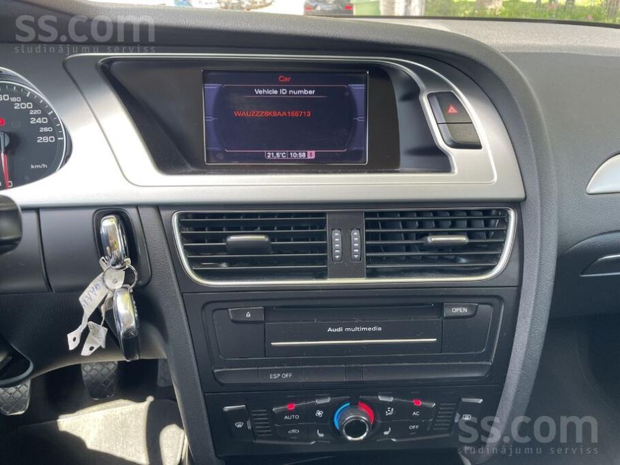 Melns Audi A4 2010 Rīga, ar dzinēja tilpumu 1.80 L un nobraukumu 231 tūkst. km par 5890 €, foto 28 vietnē AUTOMOTO.COM.LV